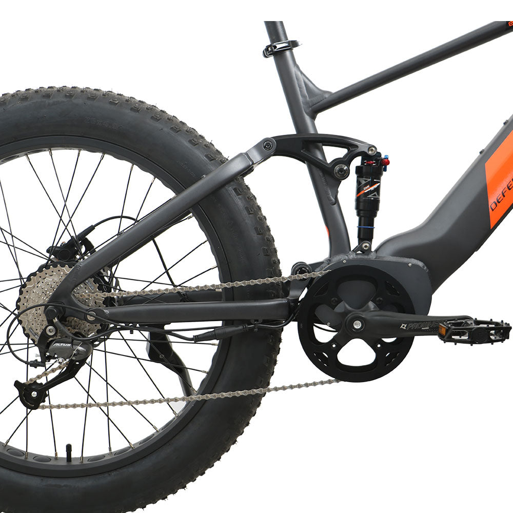 EU 48V DEFENDER All Wheel Drive Electric Bike – Krafty Bikes